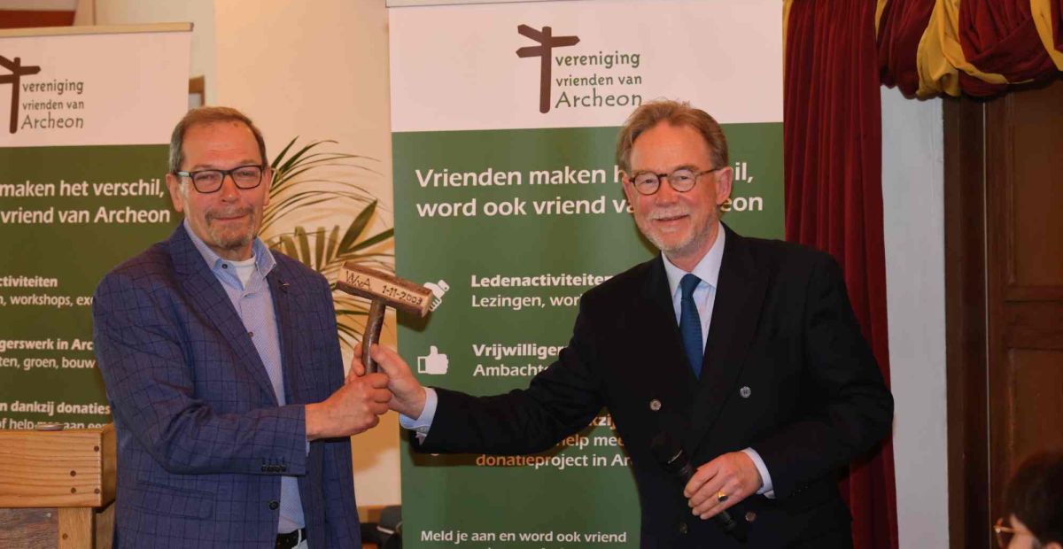 Nieuwe voorzitter VVvA: Bert Huisman | Archeon