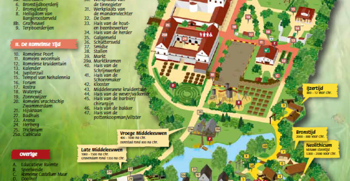 Plattegrond | Archeon