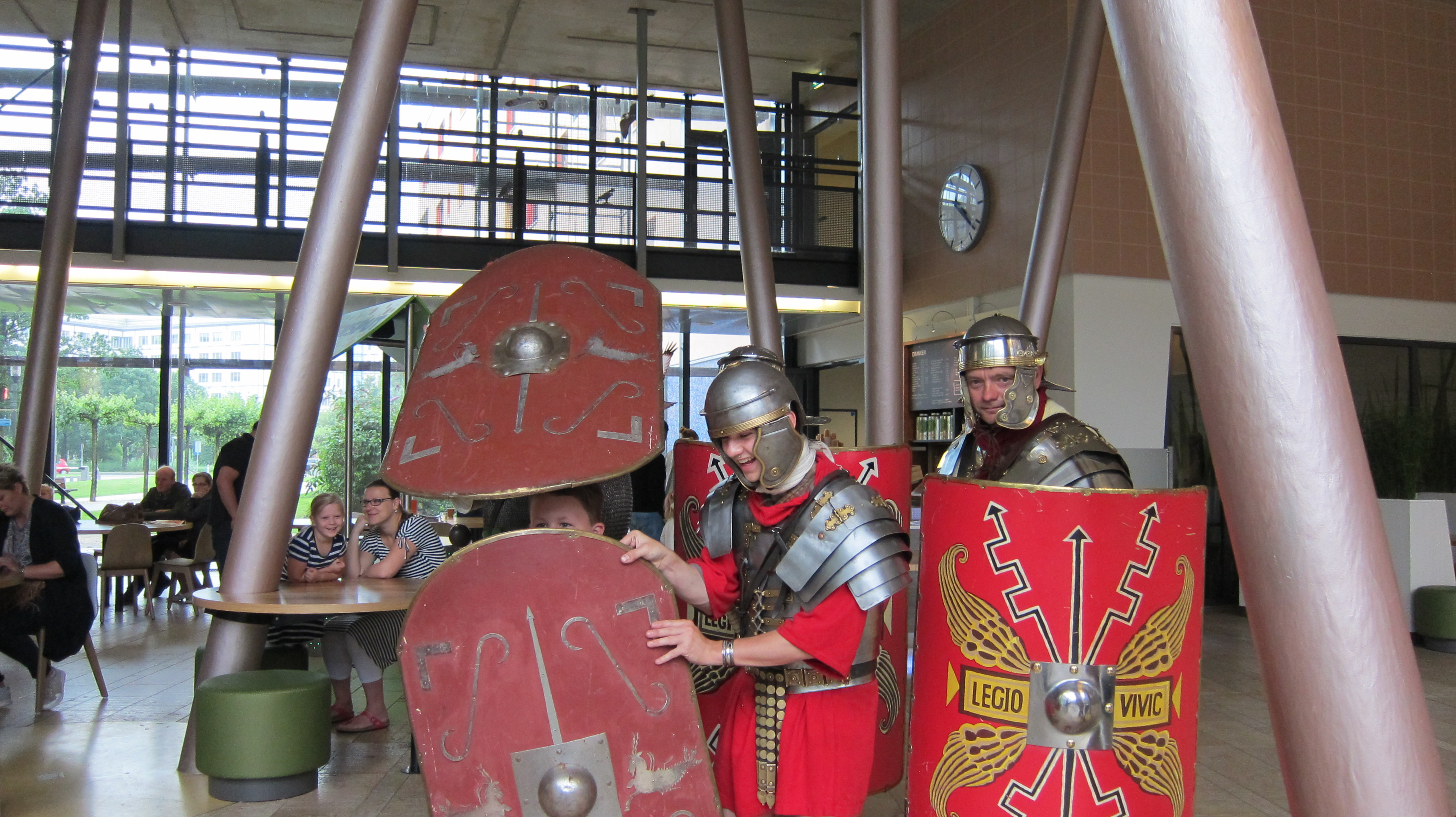 Romeinen op bezoek bij het Wilhelmina Kinderziekenhuis | Archeon